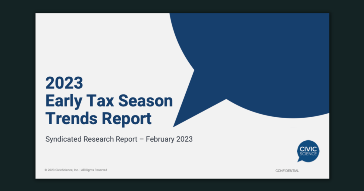 PDF Ready: Tax Season Report 2023